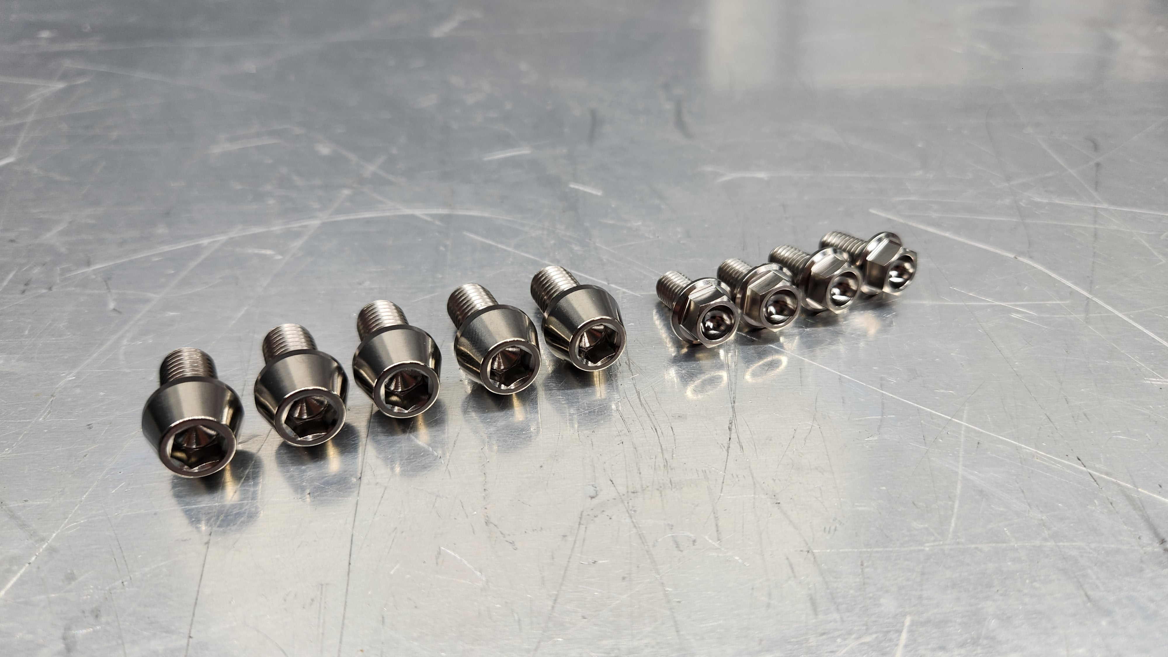 Nice Time Racing KA24DE/KA24E Titanium Water Pump Bolts