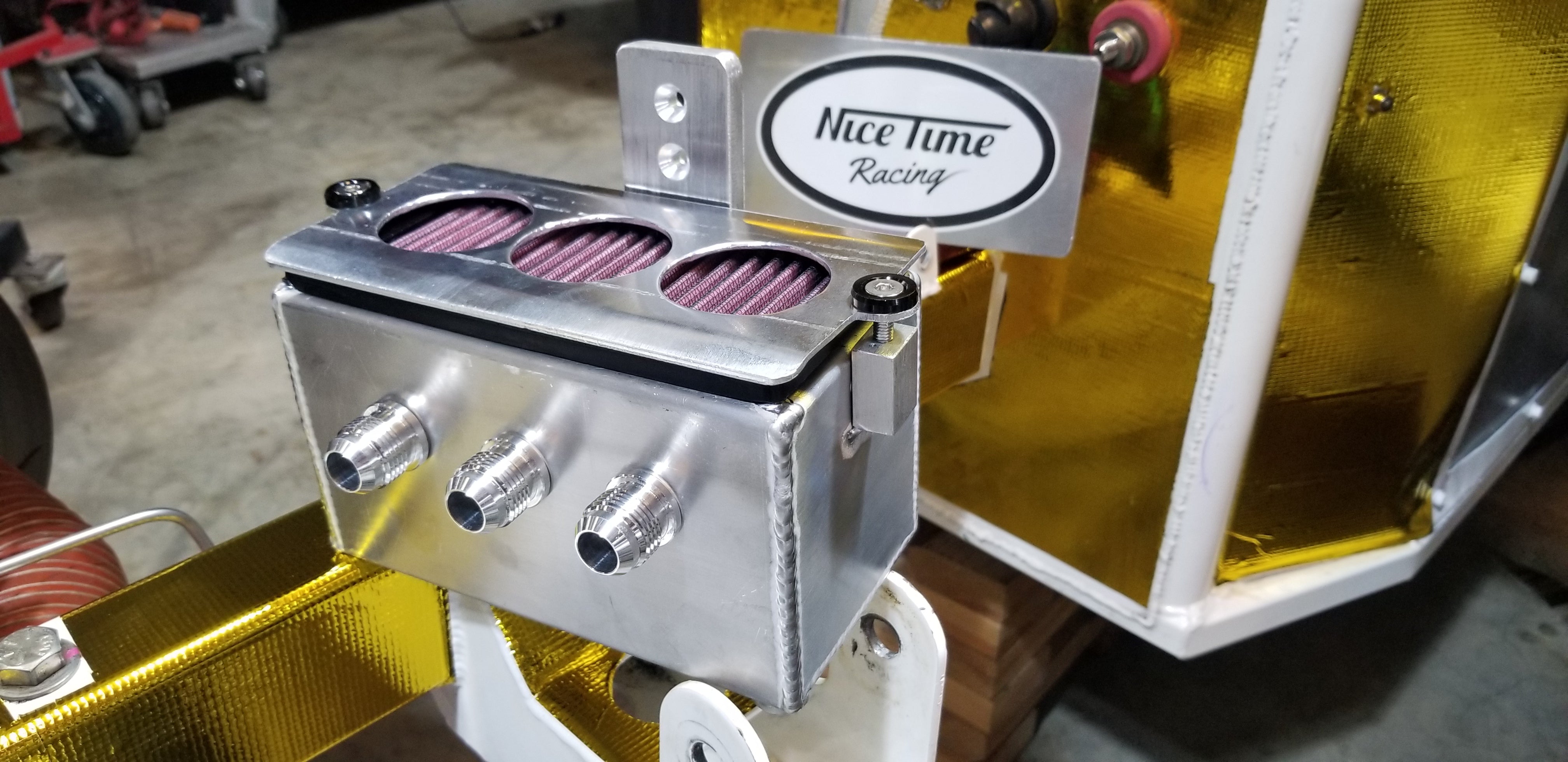 Nice Time Racing Universal Catch Can